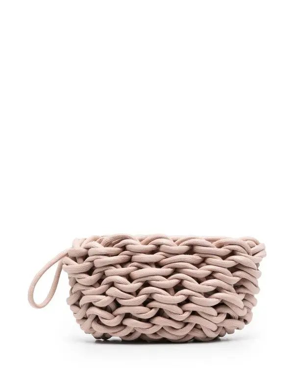 Alienina Woven Rope Clutch