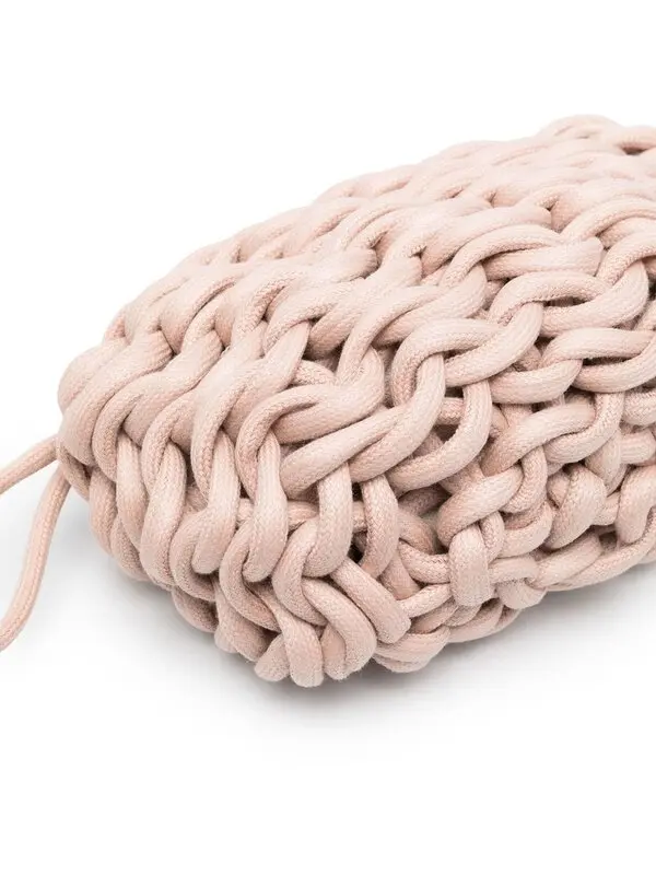 Alienina Woven Rope Clutch