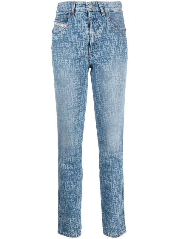 DIESEL® High-rise Skinny Jeans - Blue