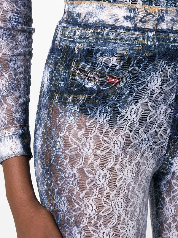 DIESEL® P-kill Lace Tights