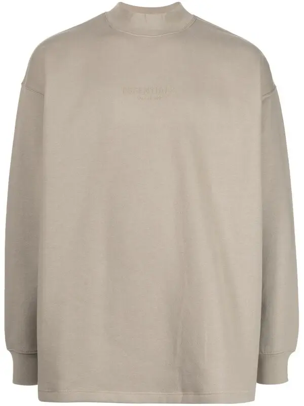 Fear Of God Embroidered Logo Crewneck Sweatshirt