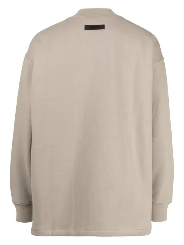 Fear Of God Embroidered Logo Crewneck Sweatshirt