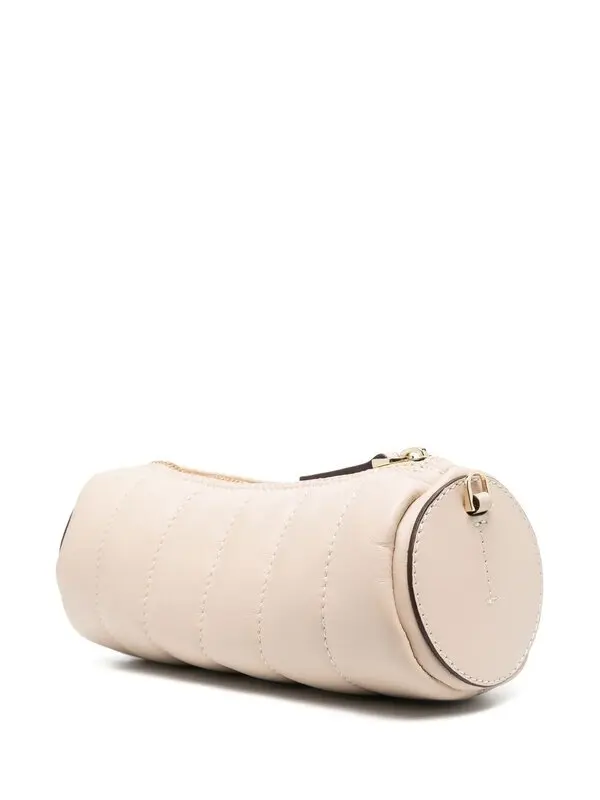Manu Atelier Quilted Cylinder Shoulder Bag