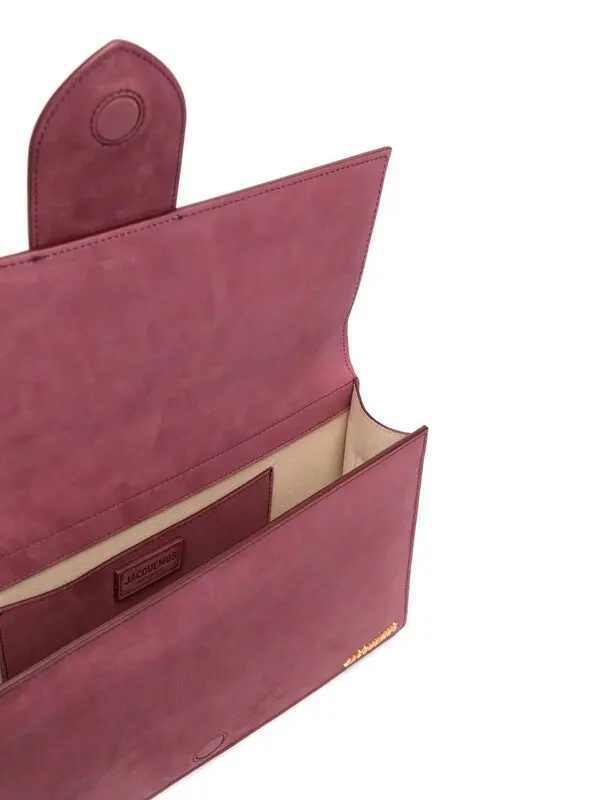 Jacquemus Le Bambinou Leather Tote - Purple