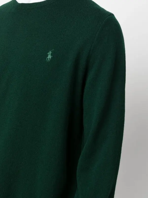Polo Ralph Lauren Pony-embroidered Jumper - Green