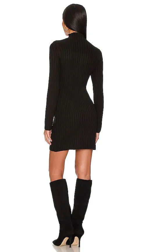 525 America Turtleneck Midi Dress