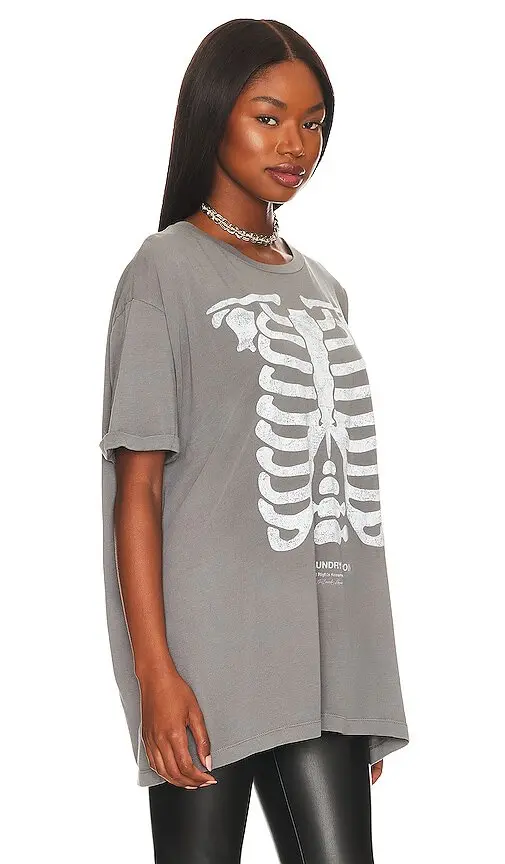 THE LAUNDRY ROOM Spooky Graphic Print Oversized T-shirt