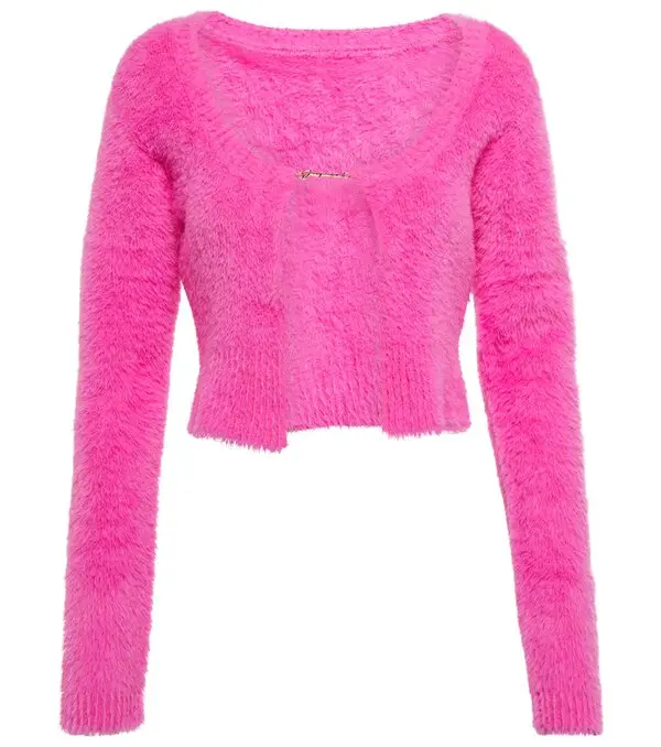 Jacquemus La Maille Neve Cropped Cardigan
