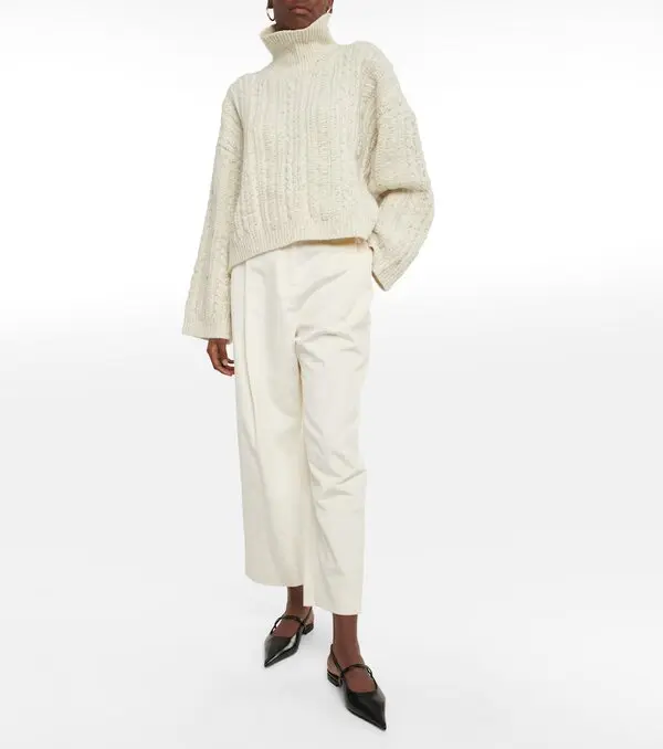 TOTEME Wool-blend Turtleneck Sweater
