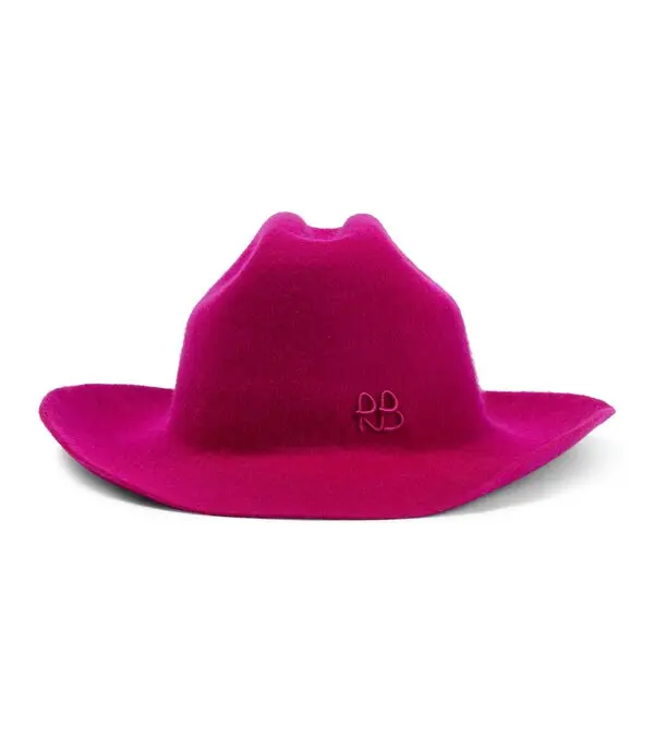 Ruslan Baginskiy Felt Cowboy Hat - Pink