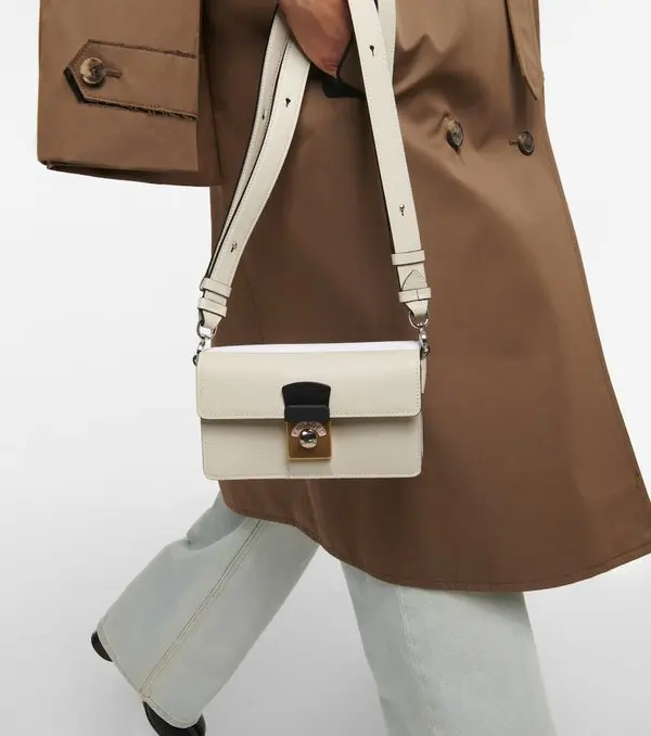 MAISON MARGIELA New Lock Horizontal Leather Shoulder Bag