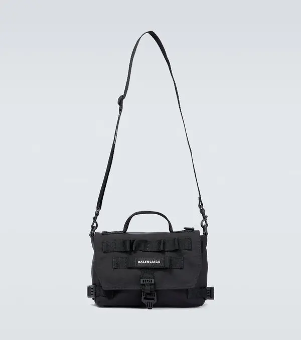 Balenciaga Messenger Bag In Black | Editorialist