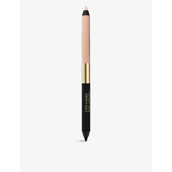 Estée Lauder Smoke And Brighten Kajal Eyeliner Duo 1g - Black/ Cream