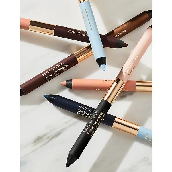 Estée Lauder Smoke And Brighten Kajal Eyeliner Duo 1g - Red/ Ivory