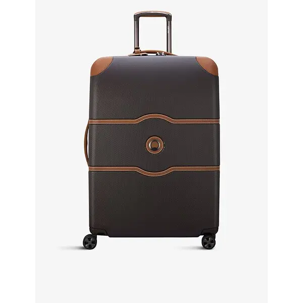 DELSEY Four Double-wheel Suitcase 76cm - Dark Brown