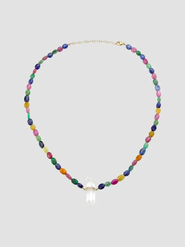 Jia Jia 14k & -gemstone Necklace