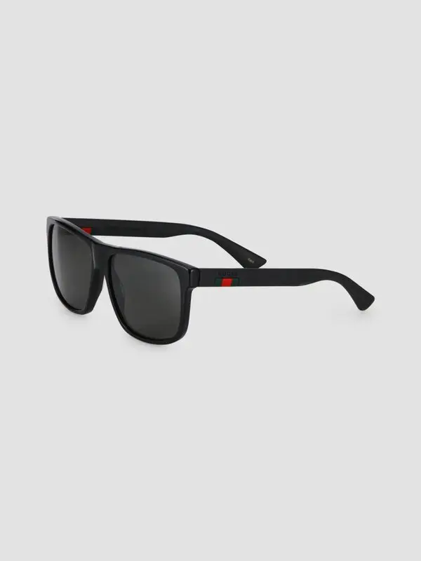 Gucci 58mm Square Sunglasses - Black