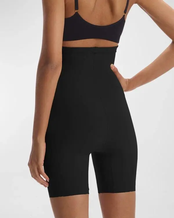 Commando Classic Control High-rise Shorts - Black