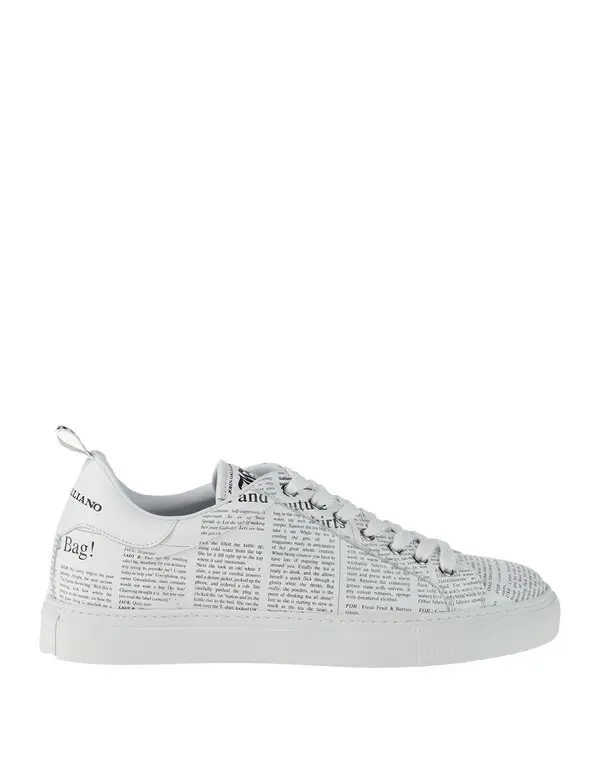 John Galliano Calfskin Sneakers