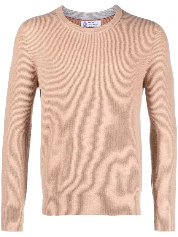 Brunello Cucinelli Ribbed-knit Cashmere Jumper