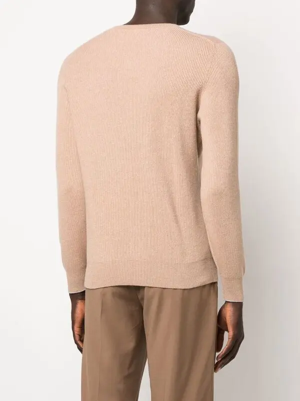 Brunello Cucinelli Ribbed-knit Cashmere Jumper