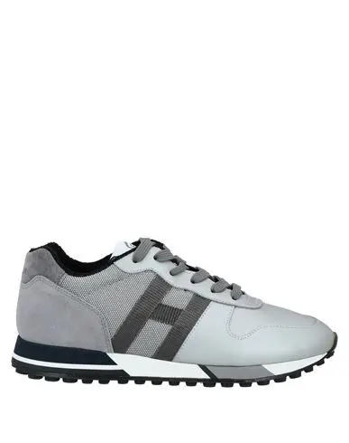 Hogan Sneakers Size Soft Leather, Textile Fibers