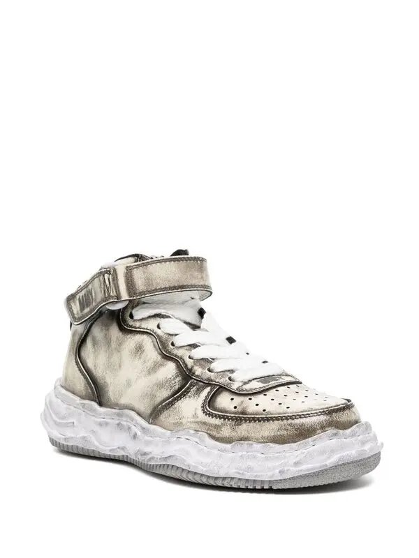 Mihara Yasuhiro Wayne High-top Sneakers - Grey