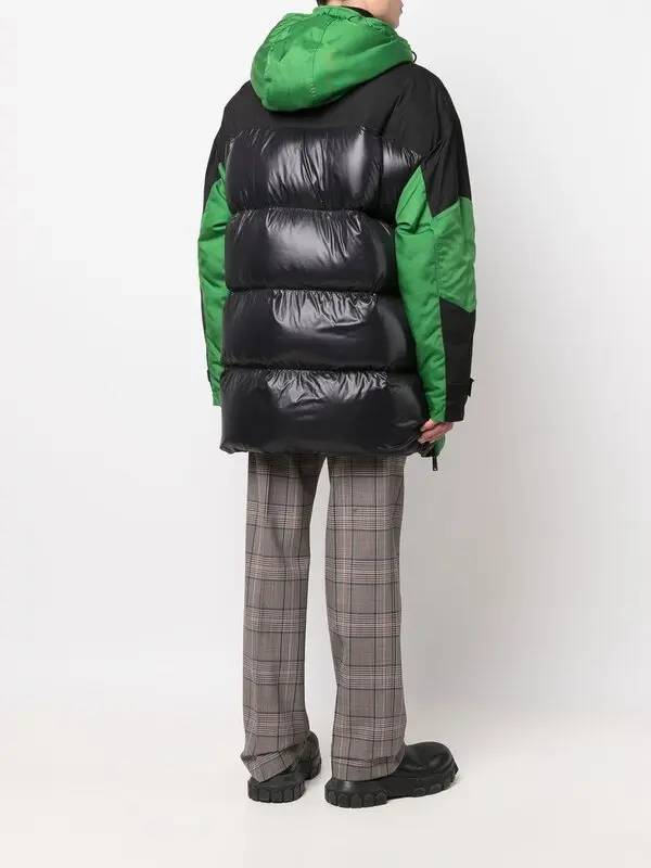 Dsquared2 Logo Print Padded Coat