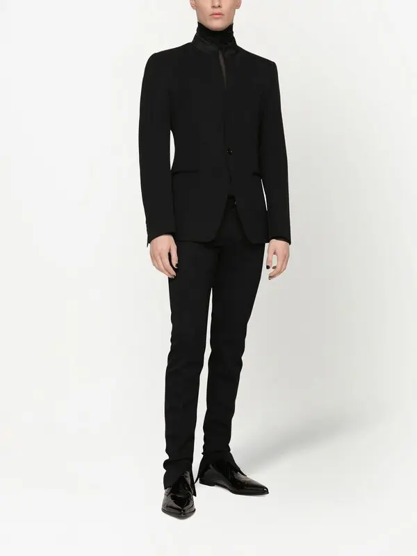 Dolce & Gabbana Sicilia-fit Collarless Blazer