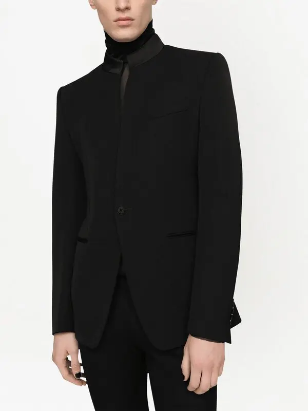 Dolce & Gabbana Sicilia-fit Collarless Blazer