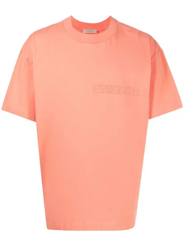 Fear Of God Embossed-logo T-shirt - Pink