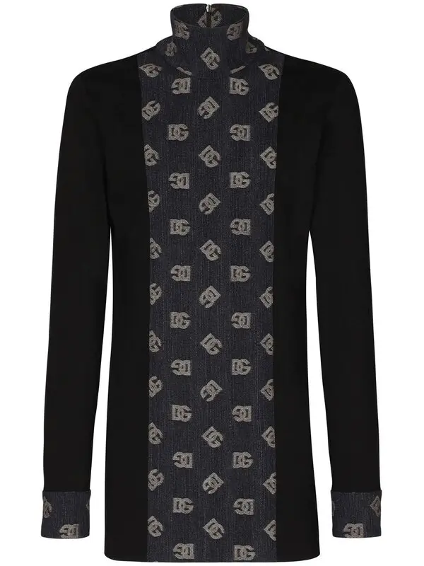 Dolce & Gabbana Dg Jacquard Long-sleeve Shirt