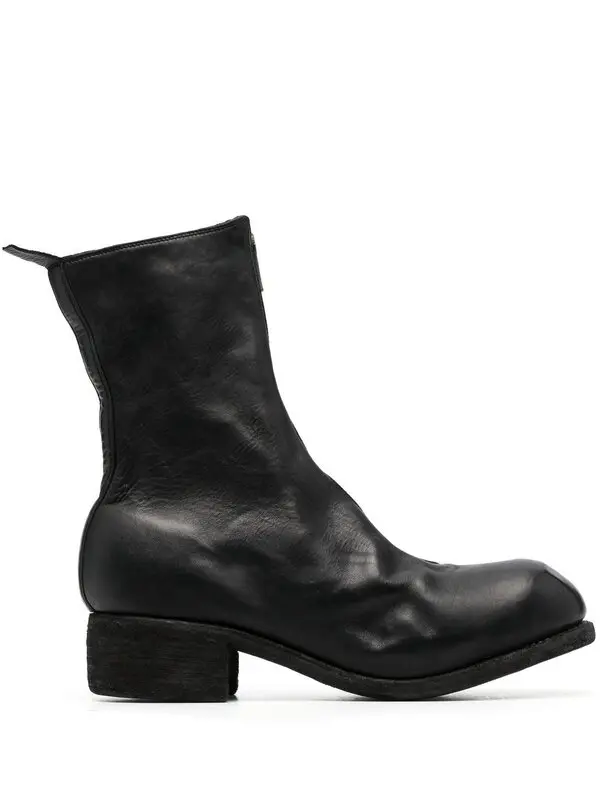 Guidi 50mm Zip-up Ankle Boots