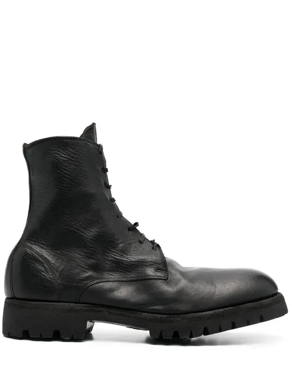 Guidi Lace-up Ankle Boots