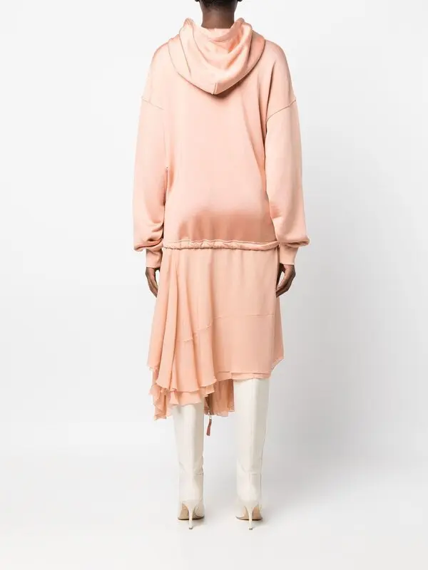 DIESEL® Asymmetric Jumper Dress - Pink