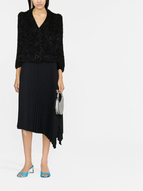 Alberta Ferretti V-neck Fluffy Jumper