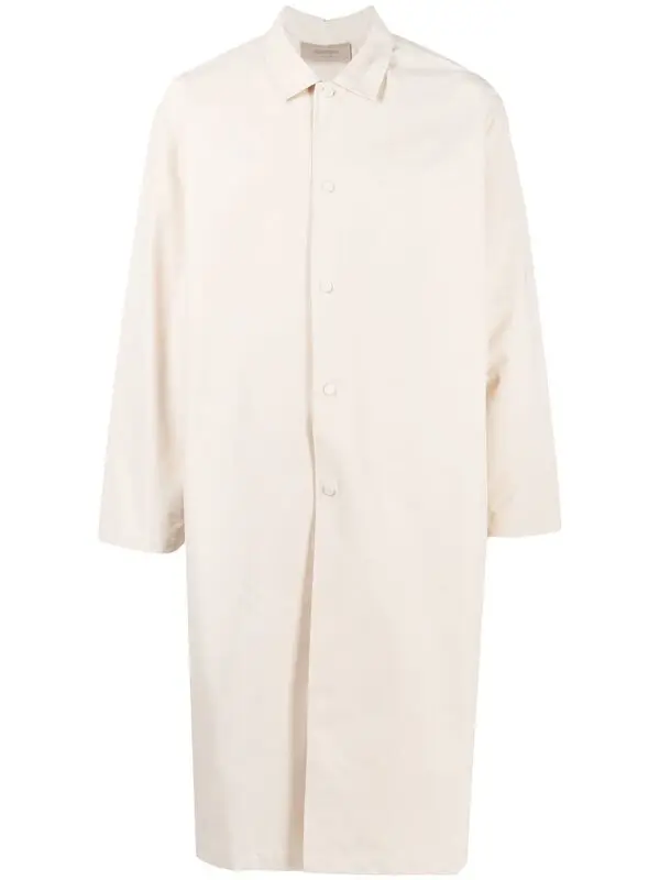 Fear Of God Spread-collar Trench Coat - Neutrals