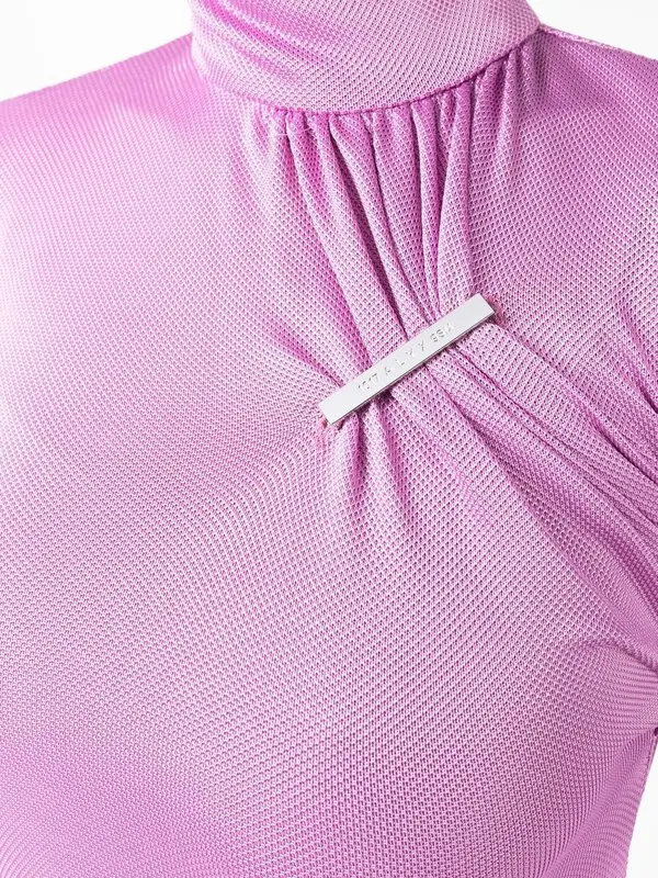 1017 Alyx 9sm Gathered Clip-design Top