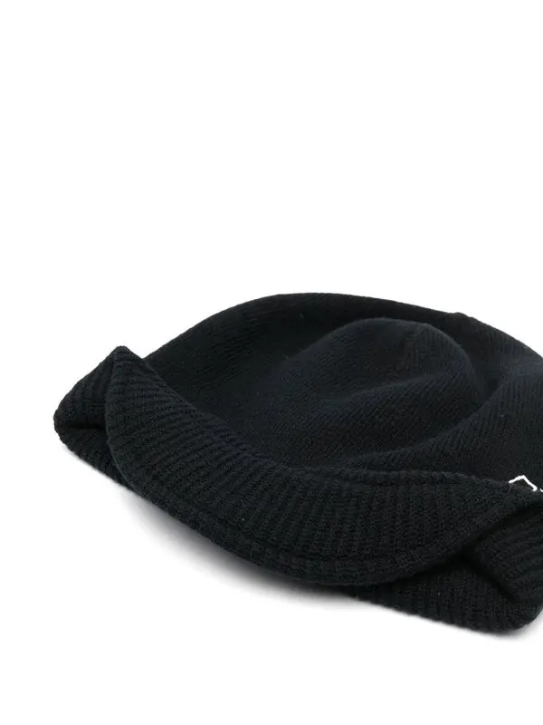 Stone Island Embroidered Logo Beanie