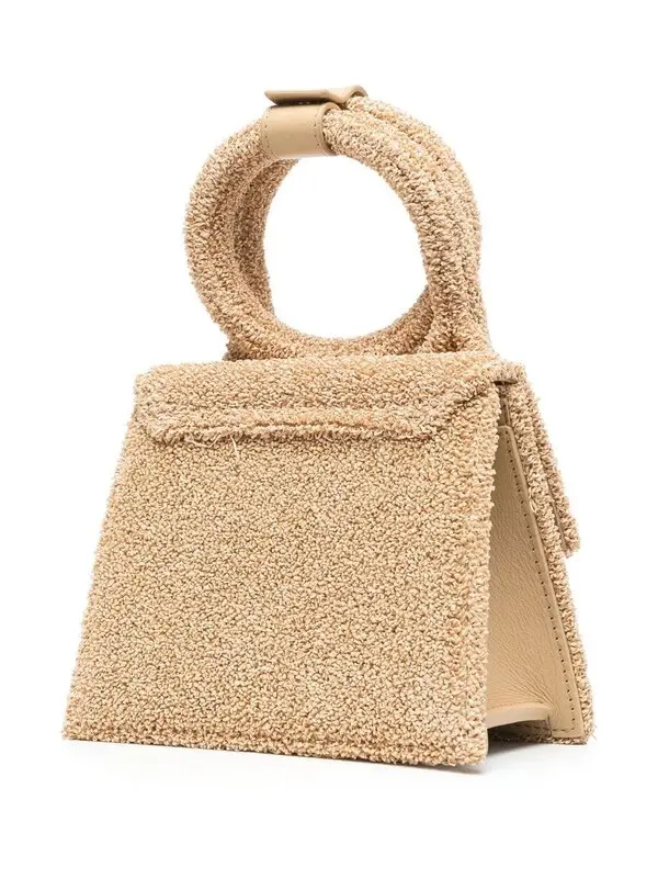 Jacquemus Le Chiquito Faux-shearling Tote Bag