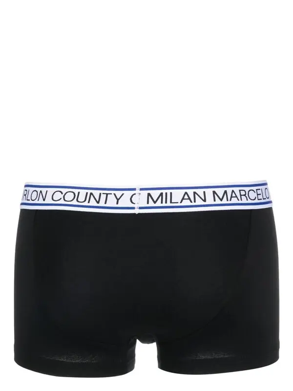 COUNTY OF MILAN Logo-waistband Boxers