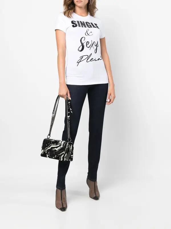 Philipp Plein Graphic-print T-shirt - White