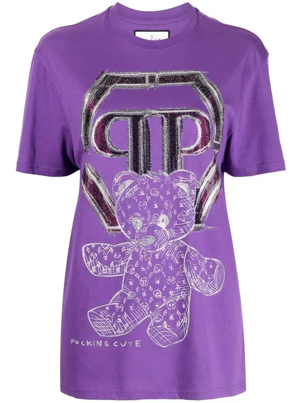 Philipp Plein Teddy Bear-print T-shirt