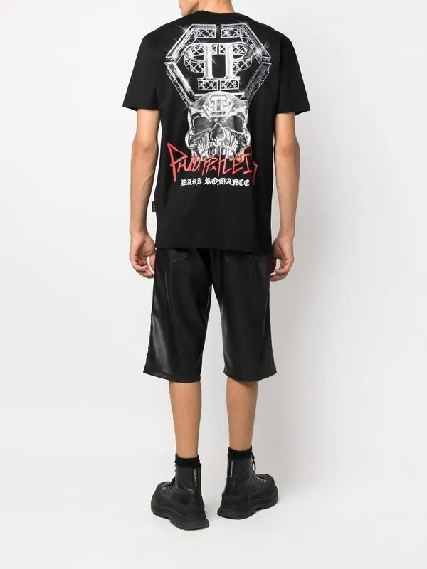 Philipp Plein Logo-print Short-sleeve T-shirt - Black
