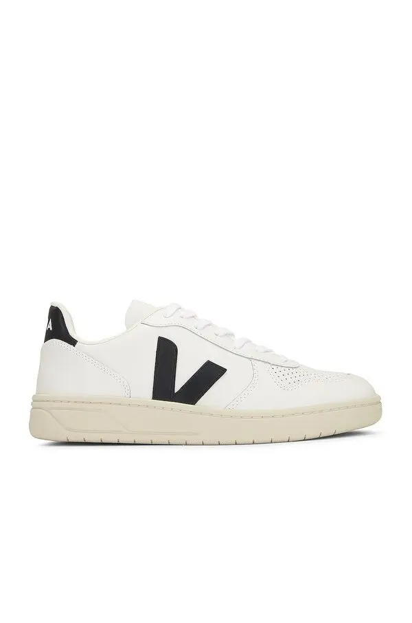 VEJA V-10 Sneaker - Extra White & Black