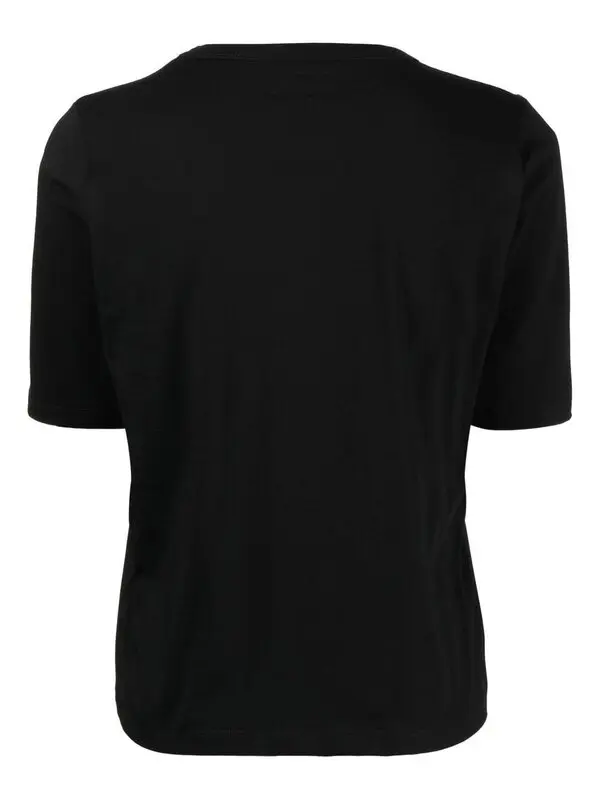 AGNES B. Logo-print Cotton T-shirt