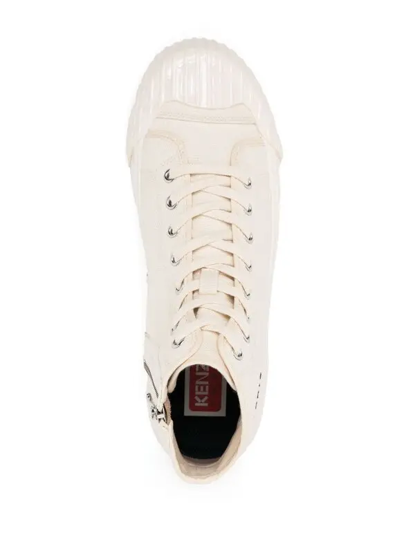 Kenzo Logo-embroidered High-top Sneakers