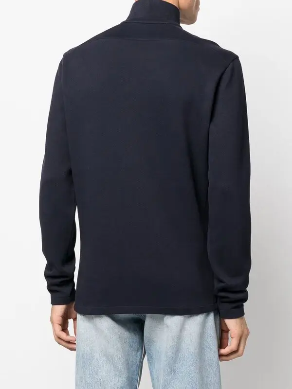 Orlebar Brown Zip-front Funnel Neck Sweater