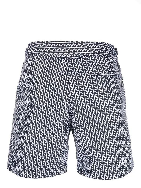 Orlebar Brown Bulldog Swim Shorts All-over Graphic Print