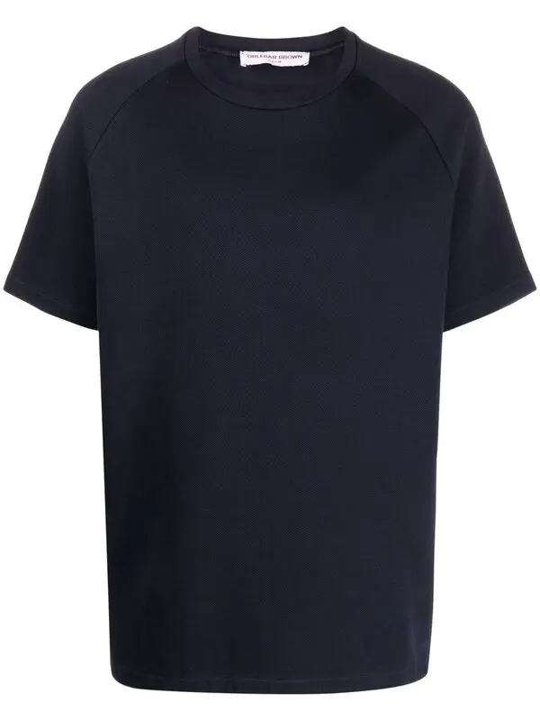 Orlebar Brown Round-neck Short-sleeve T-shirt - Blue